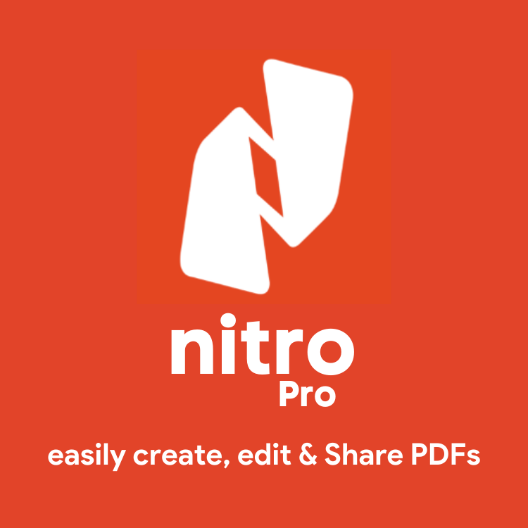 NitroPDF Pro Edit Convert Create Design PDF Files 1stDeal in